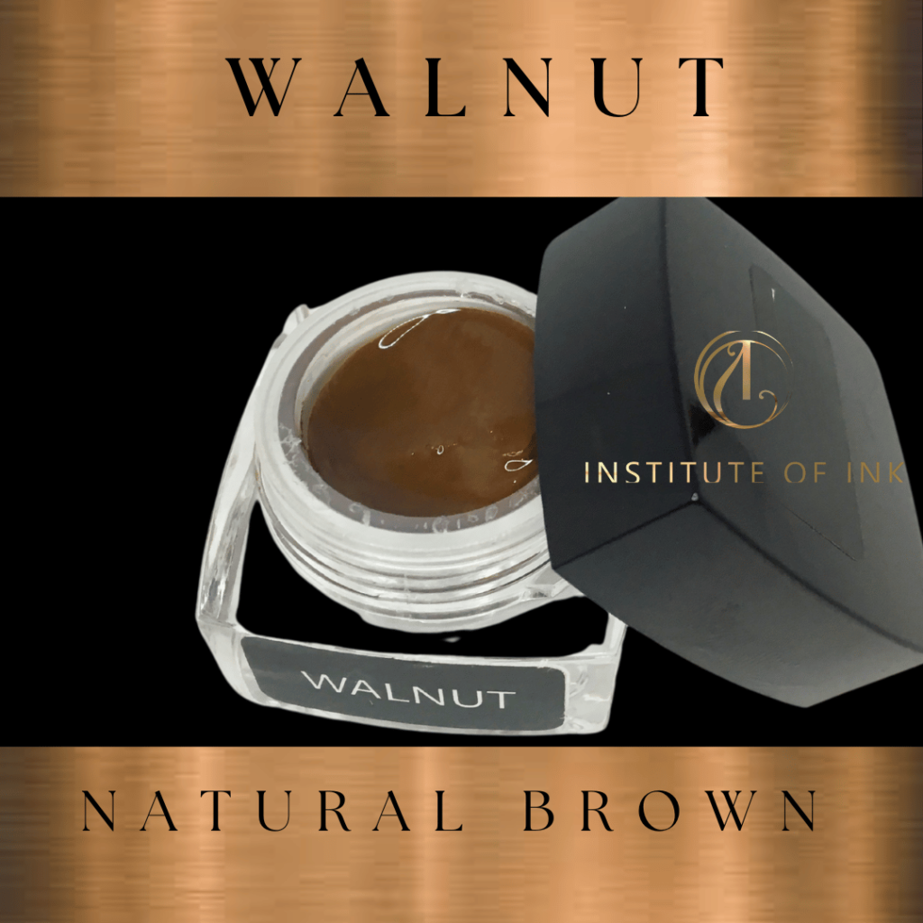 Walnut Pigment - Learn Cosmetic Tattoo and Fine Line Tattoo Courses and Buy Cosmetic tattoo and ...