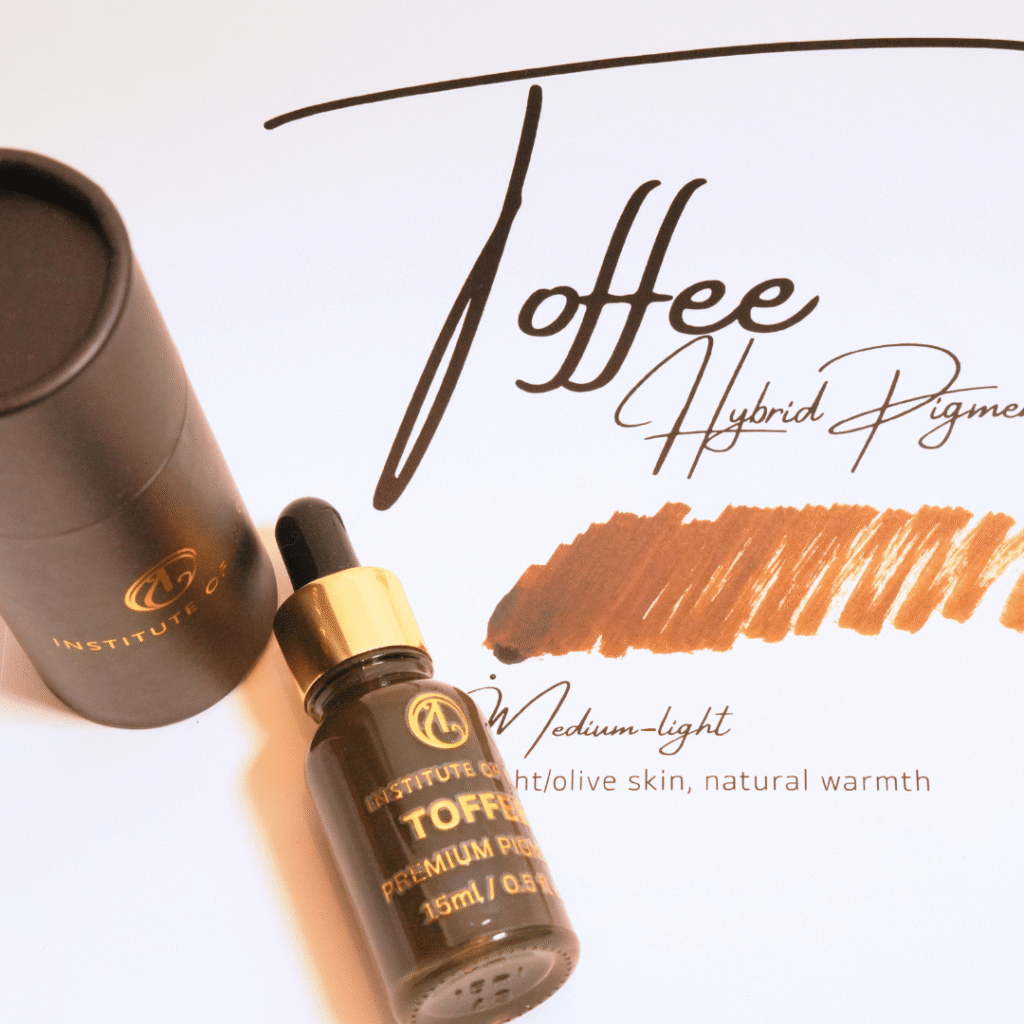 Toffee Premium Hybrid Brow Pigment Liquid - Learn Cosmetic Tattoo and ...